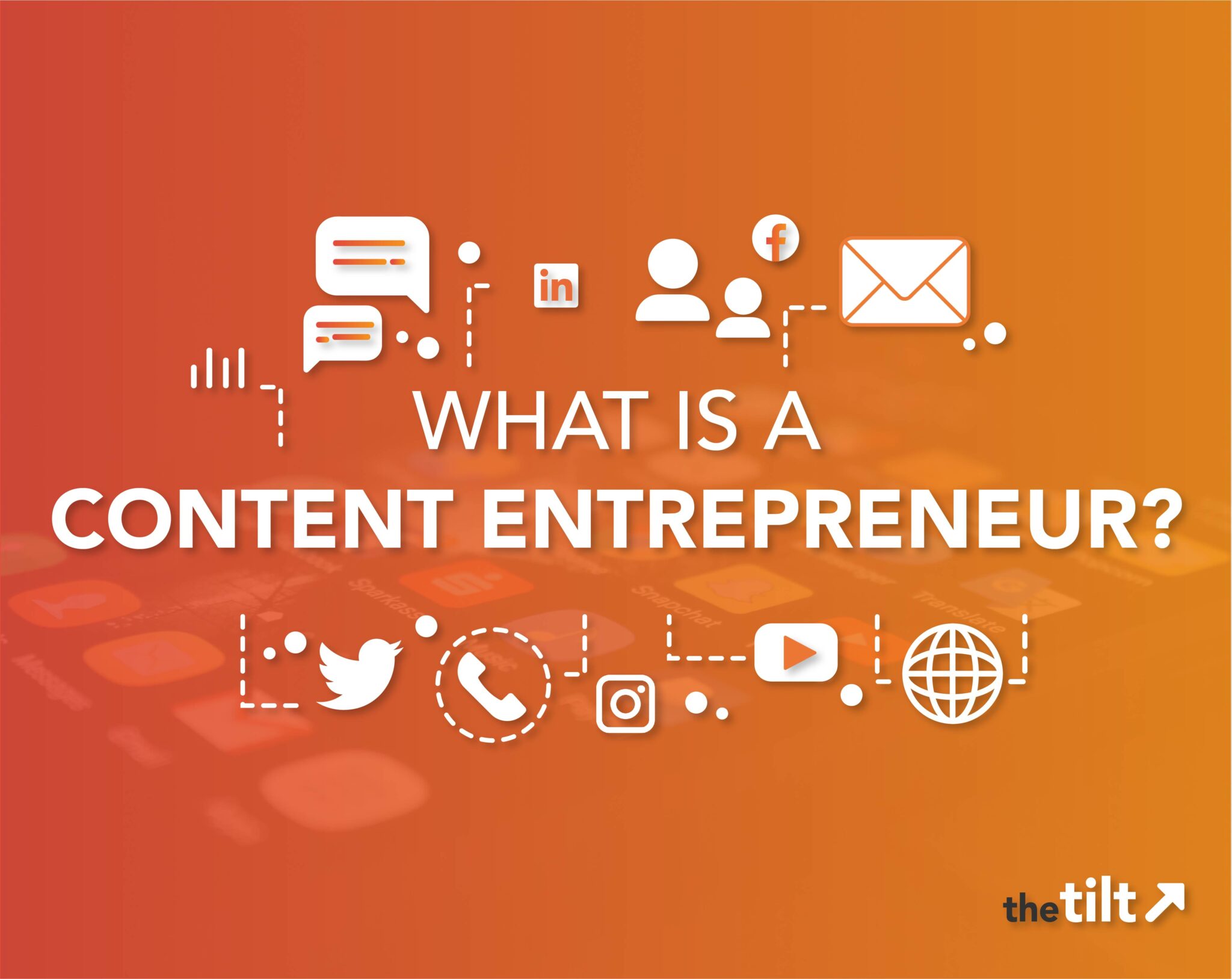 What is a Content Entrepreneur? - The Tilt