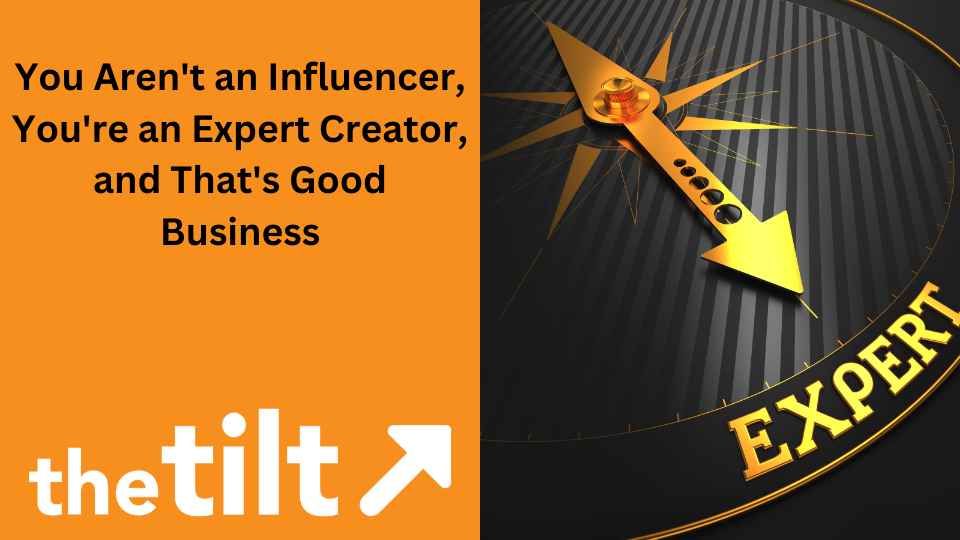 Expert Creator is Better than Influencer for your Content Business